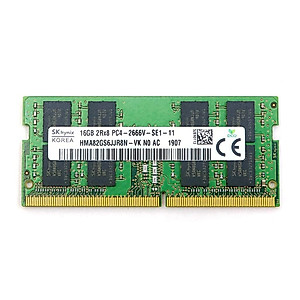 SK HYNIX 16GB 2RX8 DDR4 SO-DIMM PC4-21300 2666MHZ Memory Module HMA82GS6JJR8N-VK