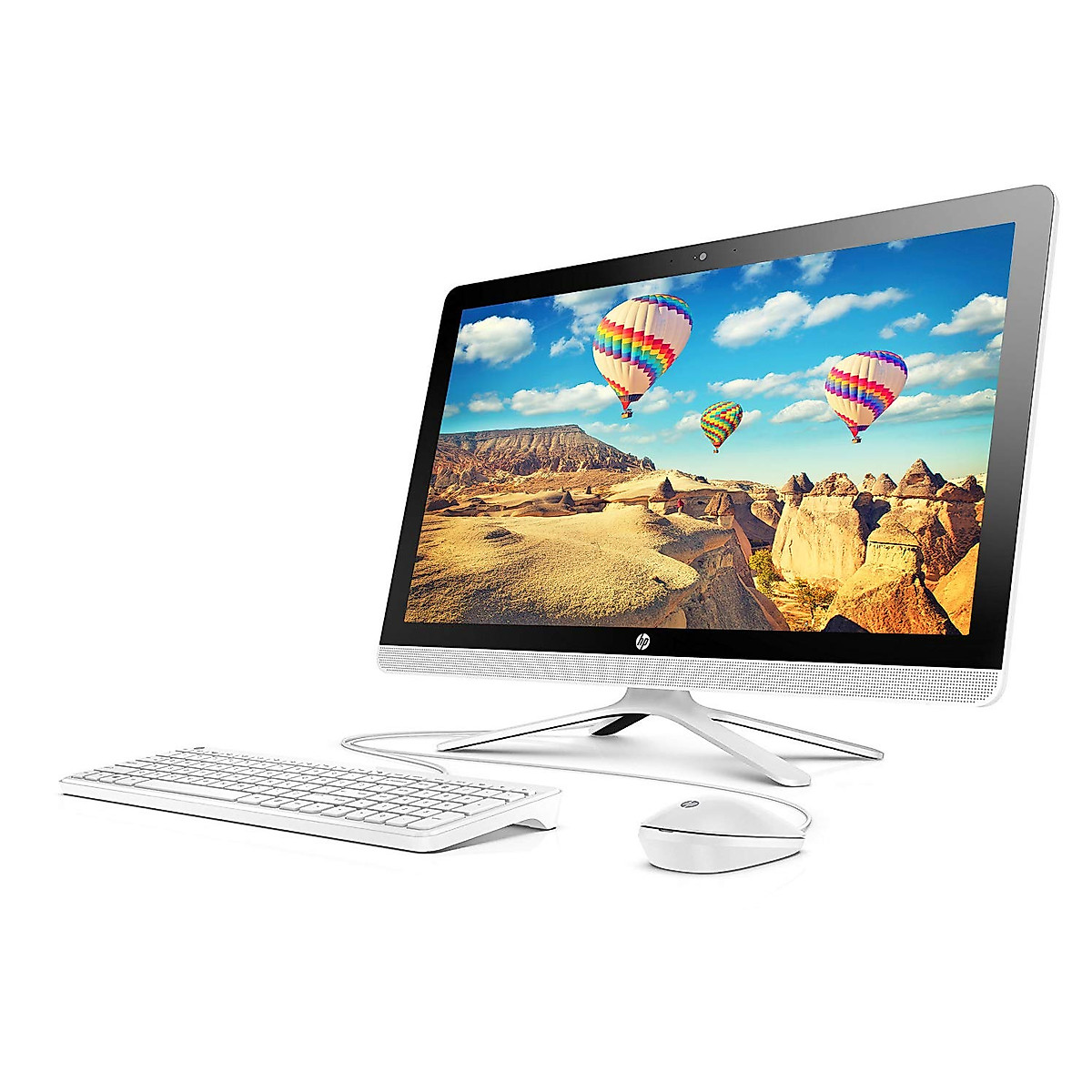 HP Snow White 22-b013w All-in-One touch screen Desktop PC
