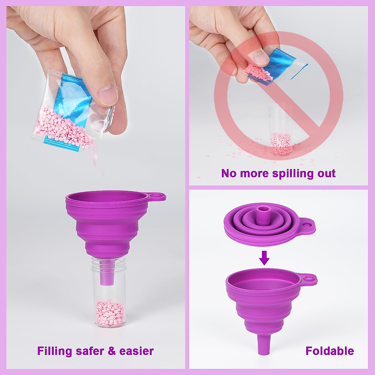 FRICHOM Diamond Art Kits for Adults, 60 Slots Diamond Painting Accessories and Art Kits.