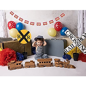 Daniel Tiger Trolley Paper Garland - San Francisco Garland, a Perfect Complement for Birthday Parties, Bridal Showers, or Baby Showers, 6 Inches. (Daniel Tiger)