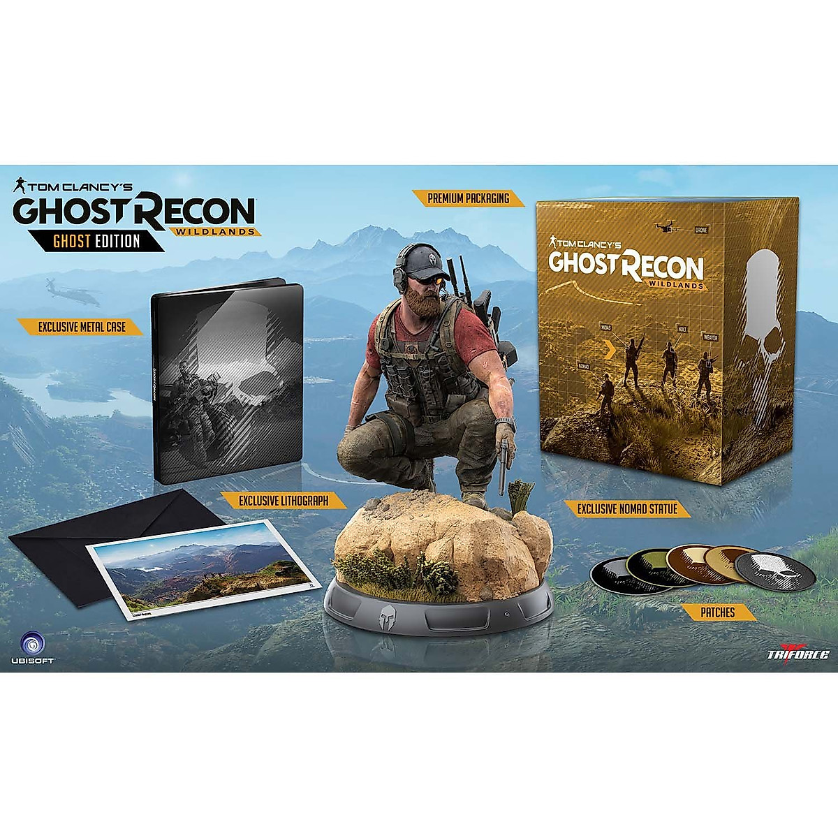 Ghost Recon Wildlands Triforce Collector's Edition XBX1 - Xbox One