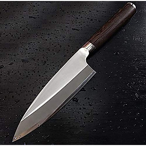 Japanese Sushi Deba Knife for Left Handed German steel (180mm)