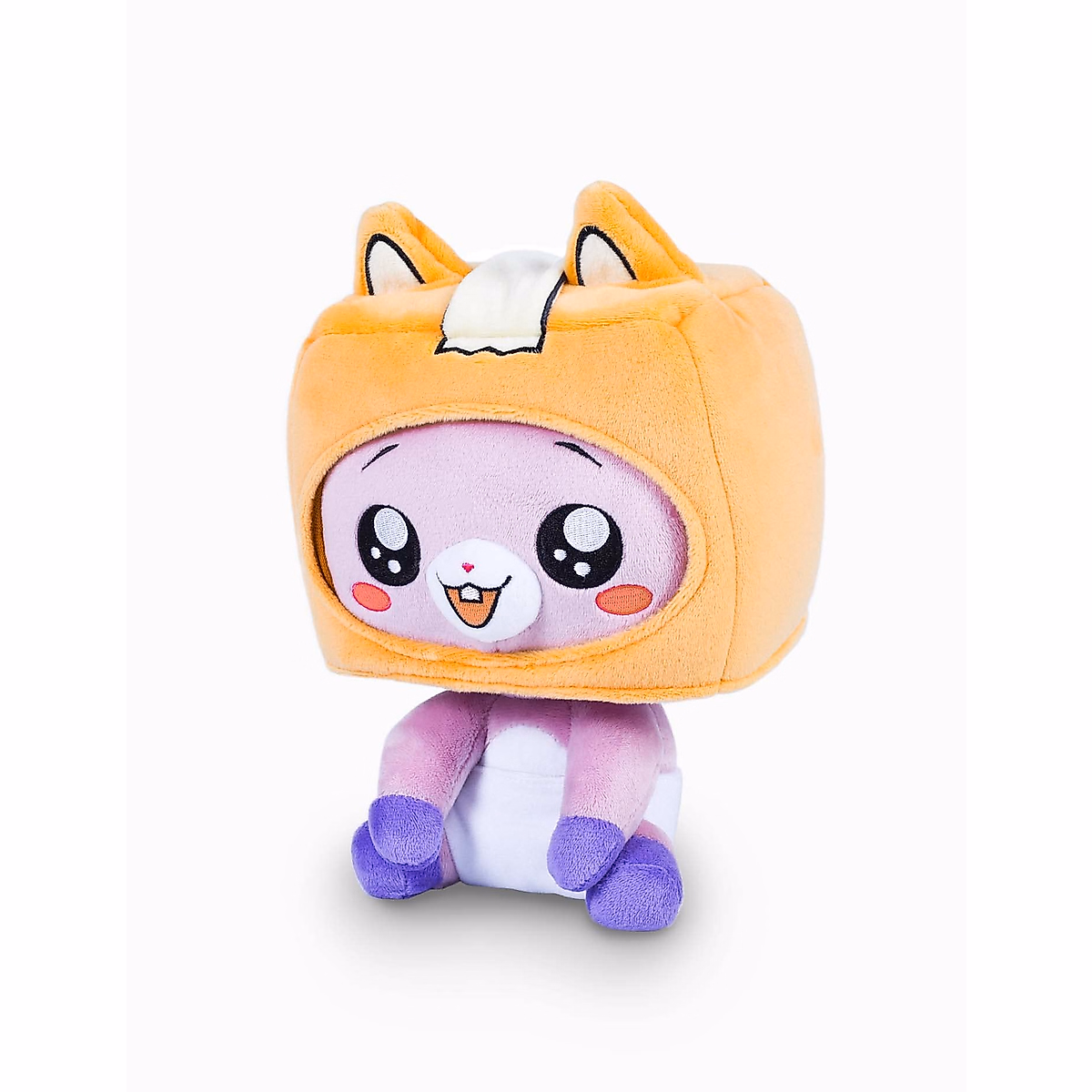 LankyBox Official Merch - Baby Foxy Plush Toy - Small Stuffed Plushies - Foxy Small Lanky Box Toy for Kids Foxy and Boxy