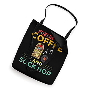 Sock Hop Sox 50s Music Party Dance 1950s Dancer Tote Bag