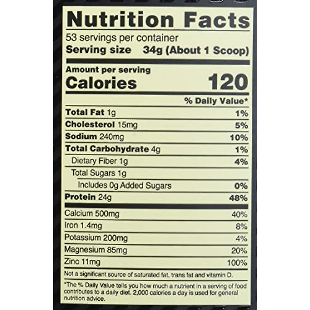 Optimum Nutrition Casein Powder, Chocolate Peanut Butter, 4 Pound