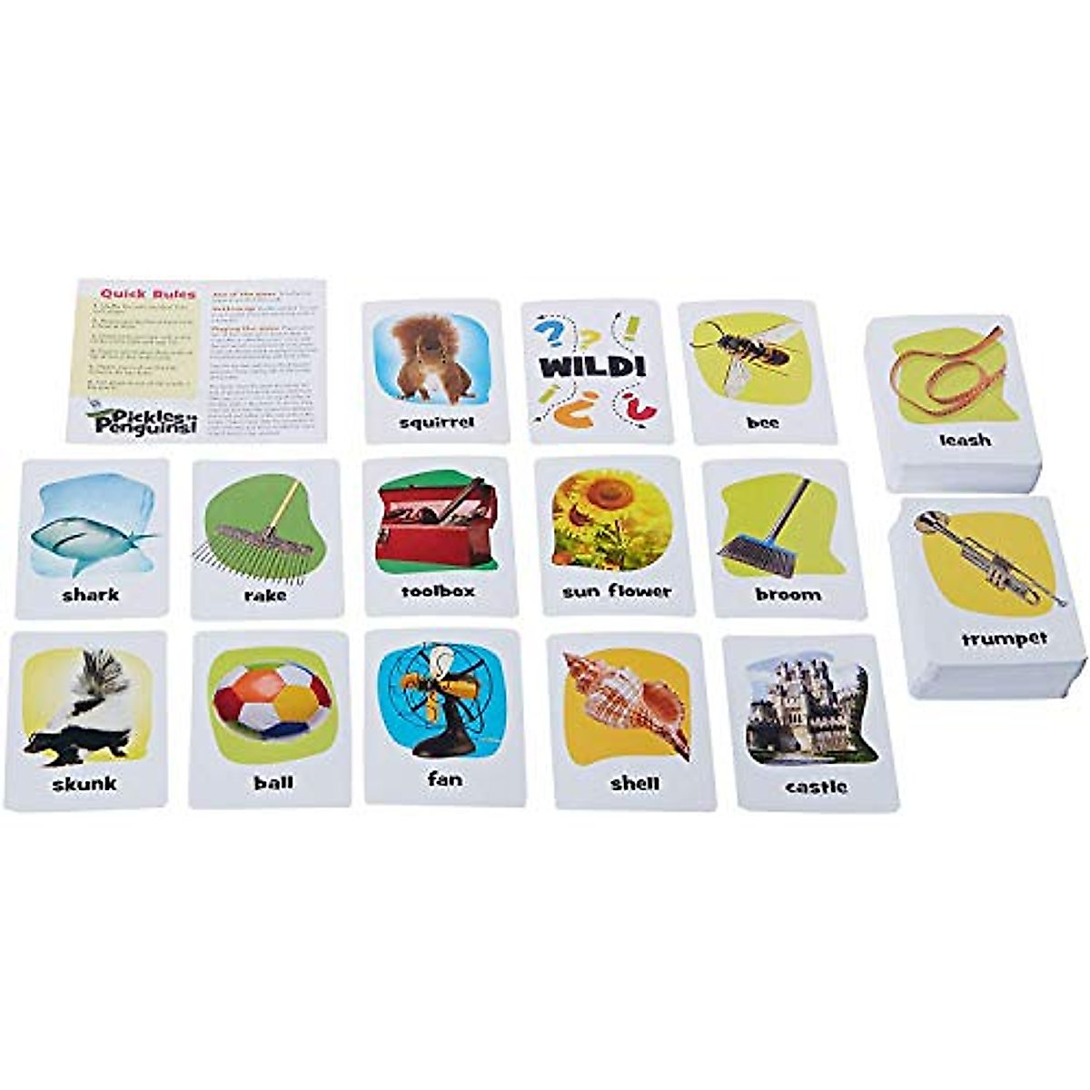 Pickles to Penguins! Travel Edition -The Quick-Thinking Picture-Linking Party Game – for 2 or More Players Ages 8 and up by Outset