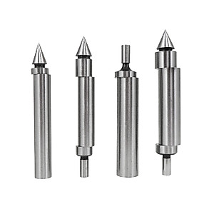 Taytools 466170 4 Piece Edge Center Finder Set with Single End, Double End and Cone Tips