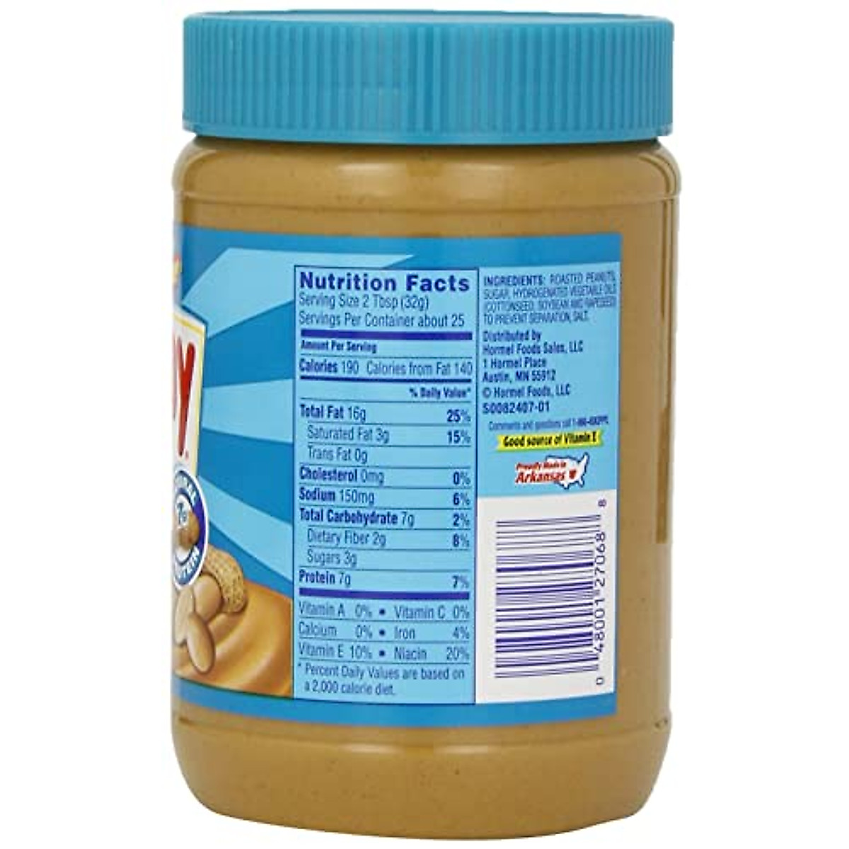 SKIPPY Creamy Peanut Butter, 28 oz