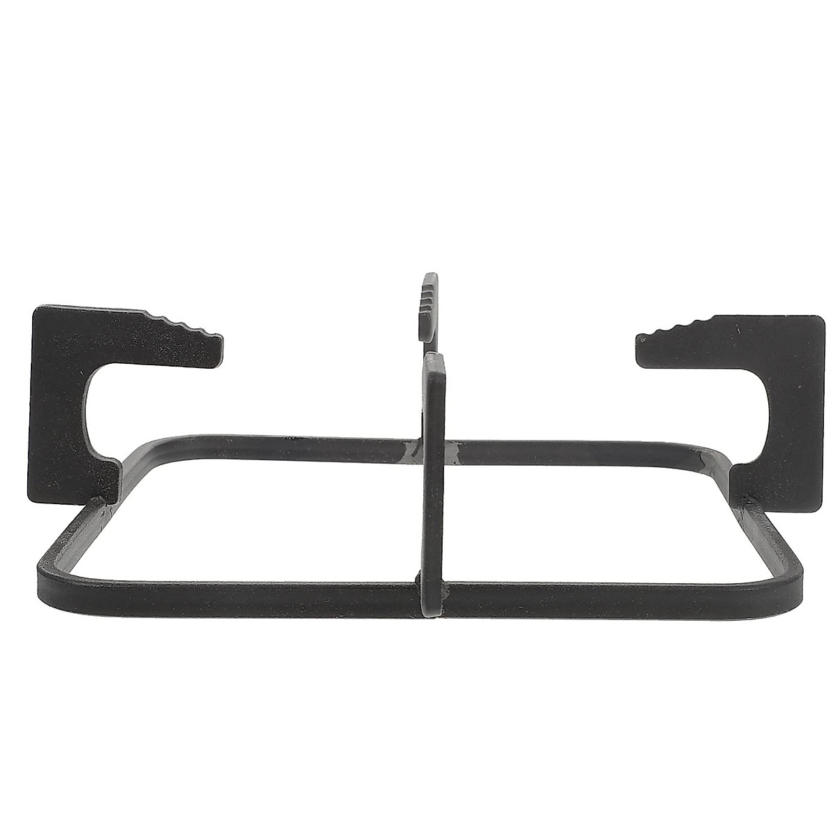 Luxshiny Stove Trivets Wok Burner Wok Burner Iron Wok Support Iron Wok Rack Wok Ring Wok Support Ring Rings Square Gas Oven Accessories Gas Stove Burner Pot Stove Stand (8.14X8.14X2.36 inch)