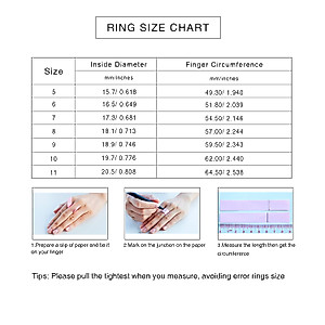 CIUNOFOR 13.7MM Cross Ring Enhancers for Women Statement Engagement Ring Silver Gold Rose Gold Plated Ring Engraving Customized Personalized (Tricolor, 9)