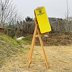 KAINOKAI Wooden Archery Target Stand for Point Bag Archery Target Straw Archery Target