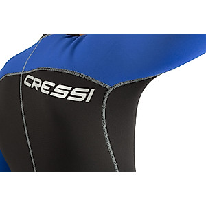 Cressi Lido Long, Black/Blue, 2XL [Duplicate]