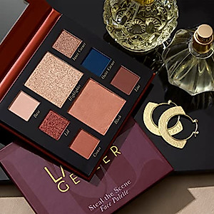 LAURA GELLER NEW YORK 2022 Annual Party in a Palette Set of 4 Curated Full Face Makeup Palettes, Includes Eyeshadow, Highlighter & Blush