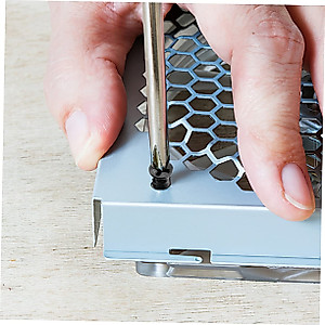 4 Sets Chassis Fan Screws Computer Case Screws Cooling Fan Screws Computer Fan Accessories Self Tapping Screw Fan Mount Screws Case Fan Screw Fan Mounting Screws Screw for Case Fan