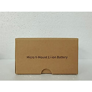 ANDYCINE Mini V-Mount Battery V-Lock 95Wh 10A Draw Batteries with Dual D-Tap & USB-A Output to Power Camcorder Camera,Compatible with BMPCC 4K,6K, Led Studio Lights(Battery Charger NOT Includ)