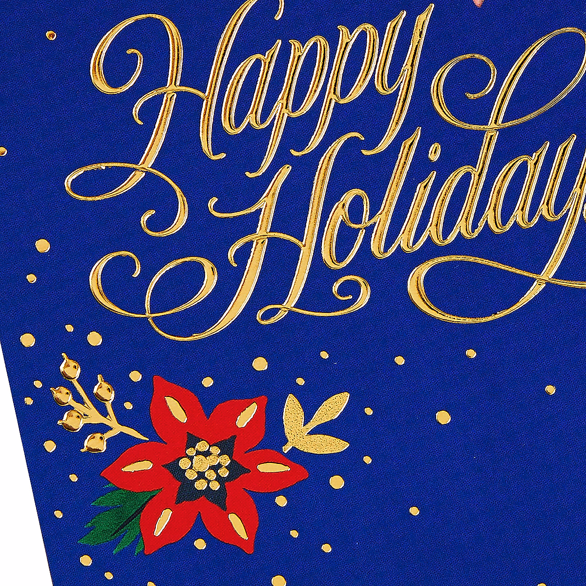 Hallmark Boxed Christmas Cards Assortment, Festive Foil (40 Cards and Envelopes)