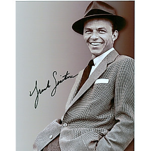 Kirkland Frank Sinatra, 8 X 10 Photo Display Autograph on Glossy Photo Paper