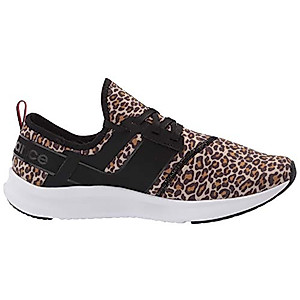 New Balance Women's FuelCore Nergize Sport V1 Sneaker, Leopard/Black, 9
