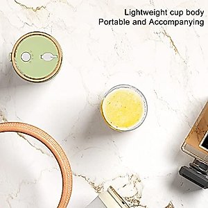 Portable Blender Smoothie Maker, 300ml 35W USB Rechargeable Nutrient Extractor High Speed Mini Blender, Multi-Function Cold Beverage Smoothie Maker For Baby Food Shakes And Smoothies Nuts Frozen Fruit