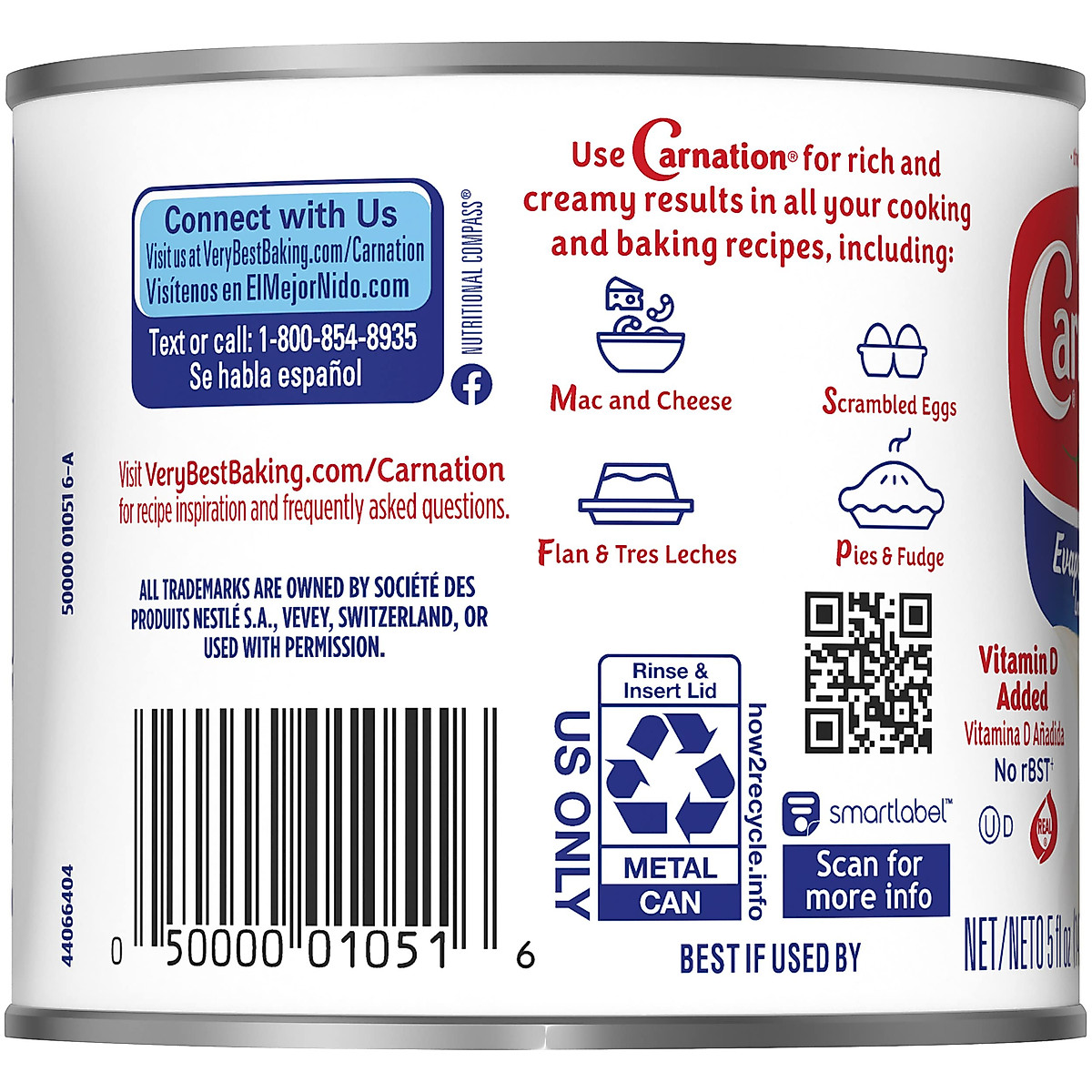 Nestle Carnation, Evaporated Milk, 5 oz (Pack of 1)
