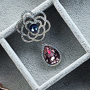 Oirlv 24 Grid Ice Velvet Jewelry Drawer Organizer Tray Stackable Jewelry Trays Removable Dividers for Rings Earring Storage Display