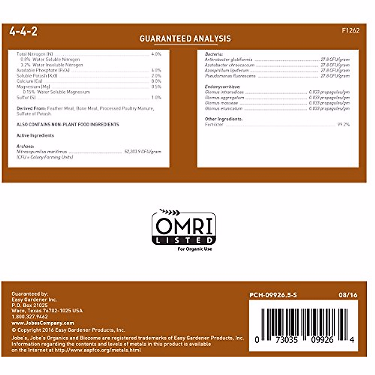 MaxWorks 80699 Garden Compost Bin Tumbler, 42 Gallon Capacity with 2 Chambers Dual Rotating Composting Tumbler, Black & Jobe's Organics Compost Starter, 4 lb