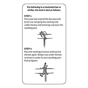 Essential Knots Kit: Includes Instructional Book, 48 Knot Tying Flash Cards and 2 Practice Ropes