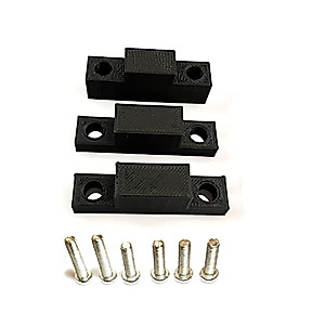 JILINWEI Frame Spacer for Alice, Top Spacer and 2 Side Spacer Mounting Kit for Haslab Ghostbusters Afterlife Proton Haslab Spengler Pack Black