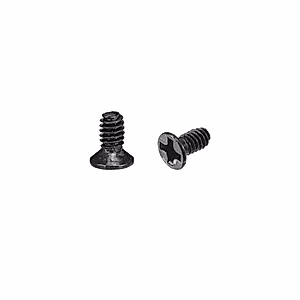 uxcell M2 x 4mm Phillips Screws Fastener Black for Laptop PC TV Fan Switch 500pcs