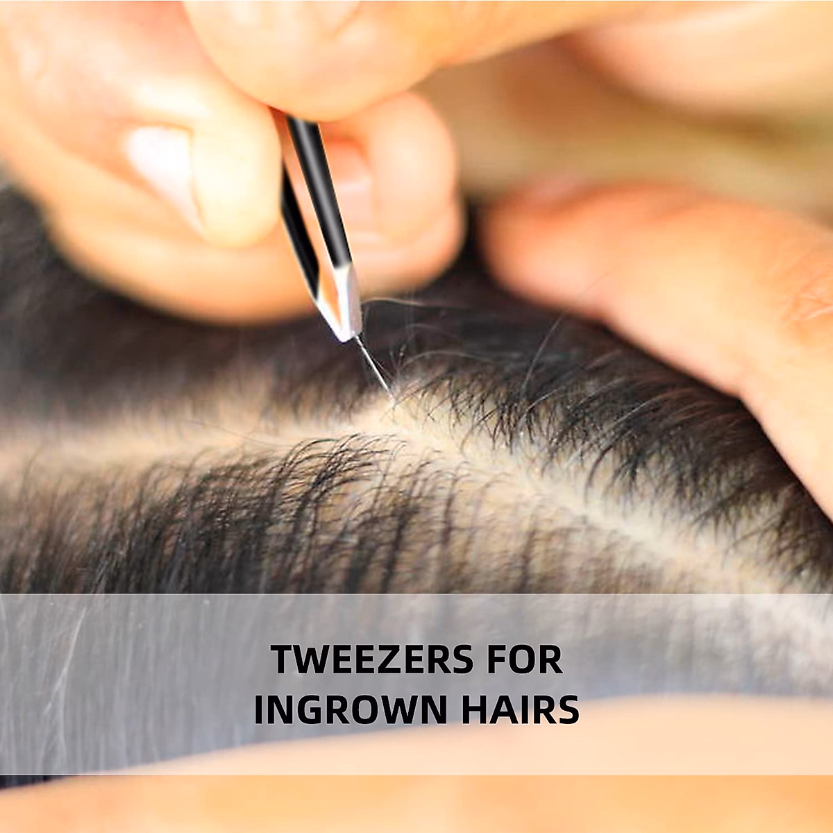 Precision Craft Tweezers Set,3 Pcs Pointed Tweezers,2 Pcs Curved Tweezers,2 Pcs Precision Serrated Tweezers for Eyelash Extensions,Craft, Jewelry,Soldering,Electronics Etc