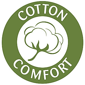 Sealy Baby Naturals Cotton Fitted Ultra Absorbent Infant Crib Mattress Protector Pad and Toddler Bed Cover, Durable and Comfortable Topper, Machine Washable and Dryer Friendly, 52” x 28”- White