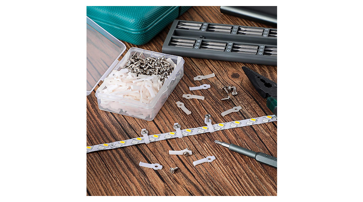 Mudder 300 LED Mounting Clips - Secure Your Light Strips