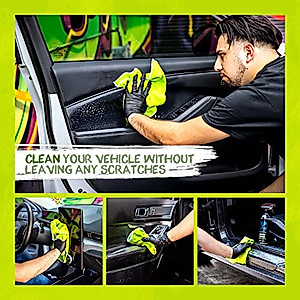 Pilot Automotive Voodoo Ride Microfiber Towels 2 Pack, Yellow