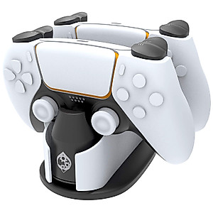 Collective Minds PlayStation 5 Dual Charge PS5 Charging Station for Two Dualsense PS5 Controllers - PlayStation 5