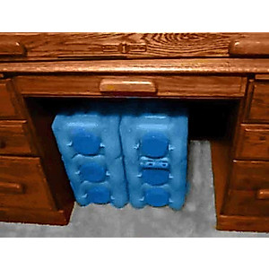 WaterBrick 3.5 Gallon BPA Free Portable and Stackable - 10 Pack