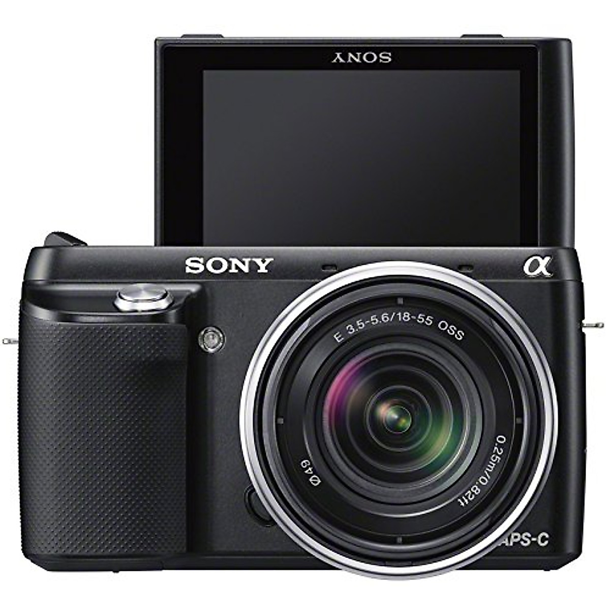 Sony NEX-F3K/B 16.1 MP Mirrorless Digital Camera with 18-55mm Lens (Black)