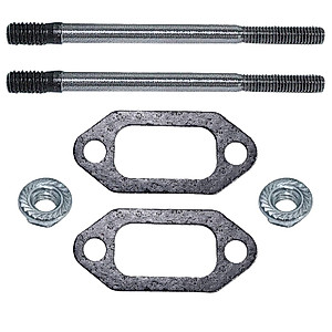 AUMEL Muffler Stud Nut Bolt Kit for Husqvarna 61 266 66 162 Chainsaw 501686501 503222302 5Mx6M.
