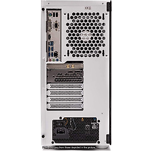 SkyTech Archangel Gaming Computer PC Desktop - Ryzen 5 3600 6-Core 3.6GHz, GTX 1660 Ti 6G, 500G SSD, 8GB DDR4 3000, RGB, AC WiFi, Windows 10 Home 64-bit, White