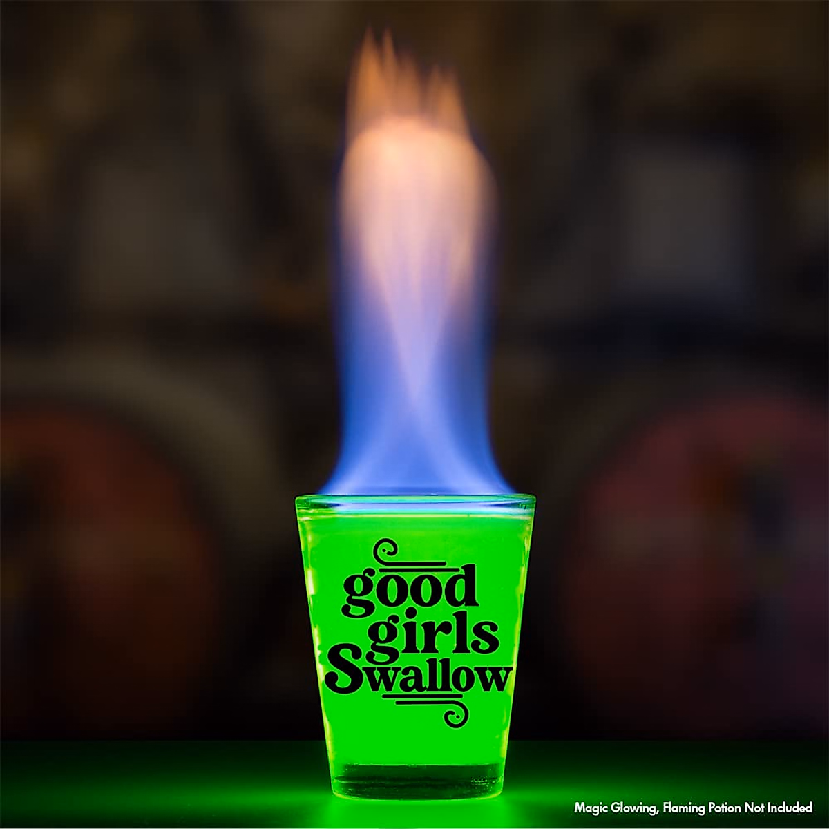 Good Girls Swallow Shot Glass - Funny Shot Glass - Makes a Funny Gift for Women and Hilarious Bachelorette Party Shot Glasses Funny Gift - Cute Shot Glasses Gift