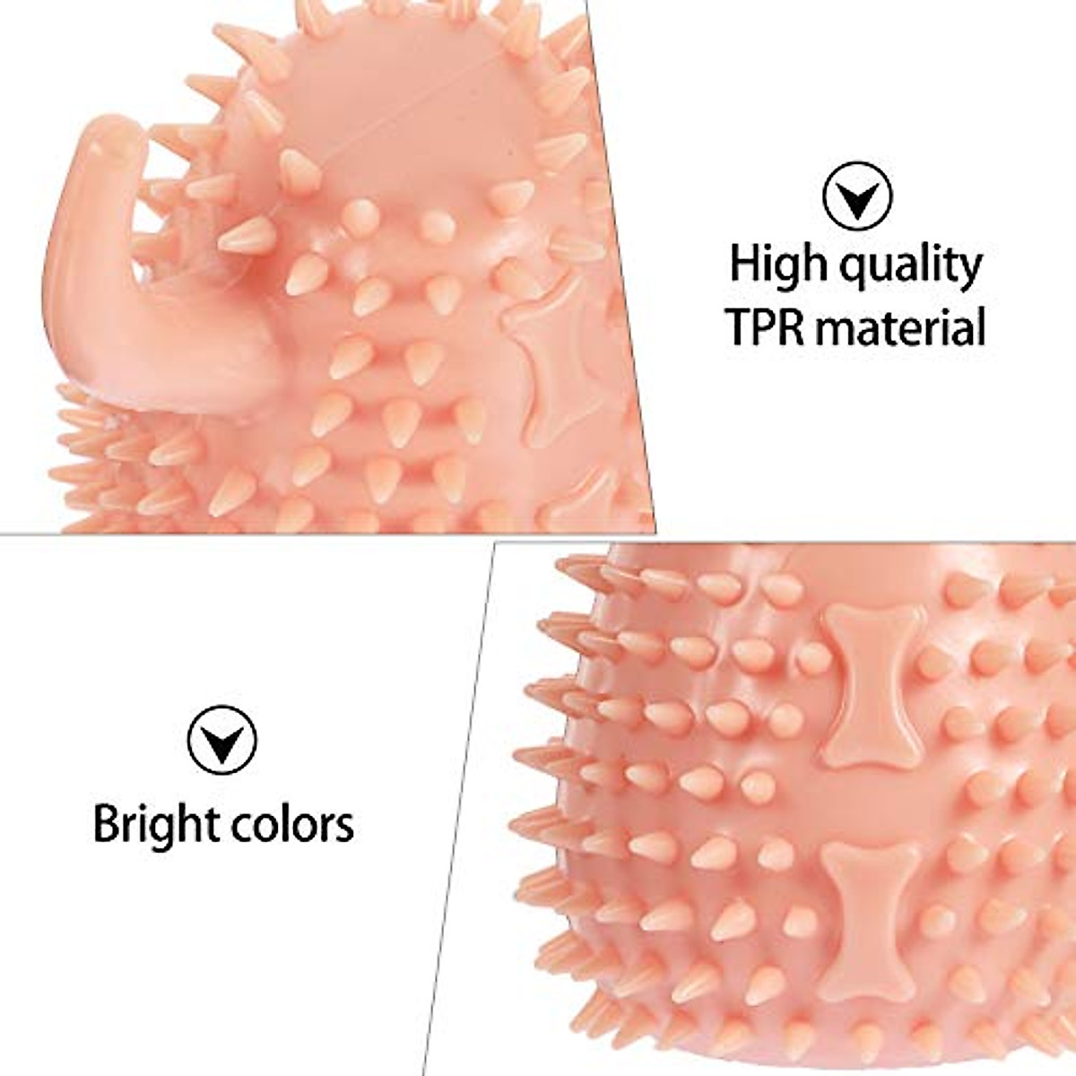 balacoo pet Teething Toys Tough Dog Toys Teething Toys for Puppies Dog Toothbrush Stick Toy Pet Chewing Toy Dog Dental Clean Toy Puppy pet Toothbrush Pet Molar Toy Tool TPR Christmas