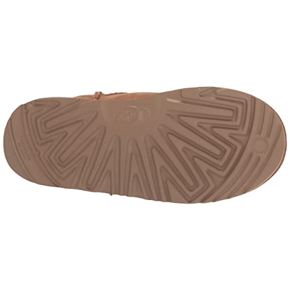 UGG Girls Kids' Classic Ultra Mini Fashion Boot, Chestnut, 4 Big