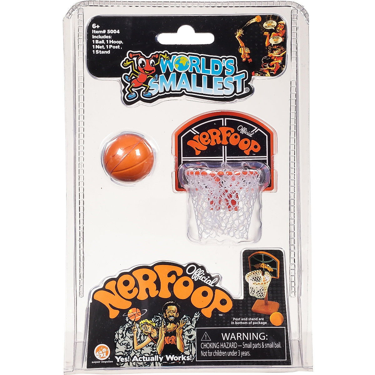 World's Smallest Official Nerf Basketball