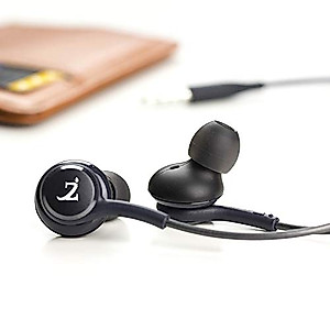 Works By ZamZam PRO Stereo Headphones Compatible with Raspberry Pi 4 Model B+ with Hands-Free Built-in Microphone Buttons + Crisp Digital Titanium Clear Audio! (3.5mm, 1/8 inch)