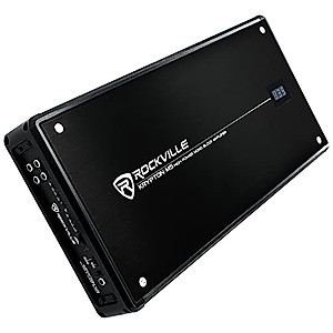 Rockville Krypton-M5 8000 Watt Peak / 2000w RMS Mono 1 Ohm Car Amplifier Amp