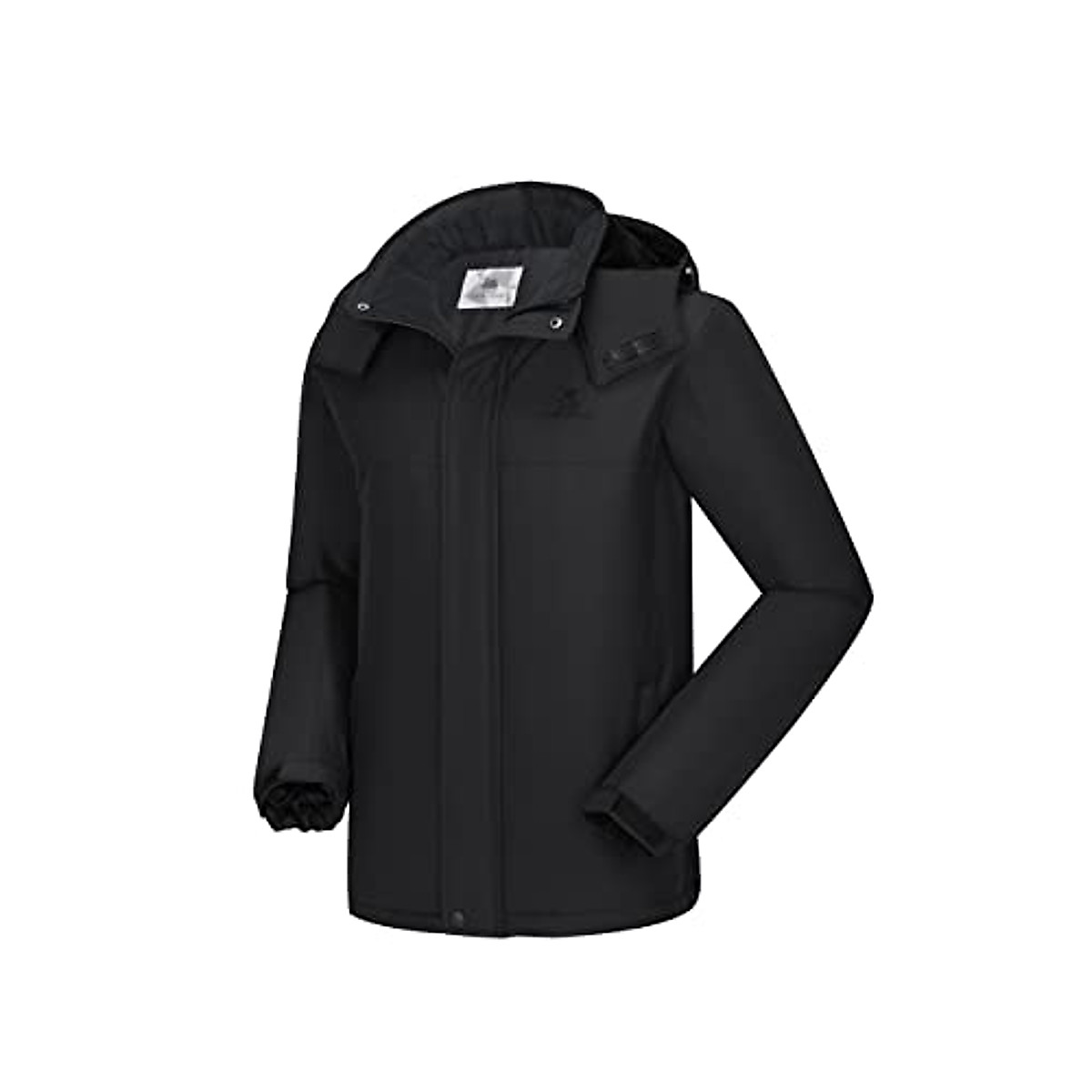 GOLDEN CAMEL Men's Winter Ski Jacket Mountain Snow Coats Waterproof Detachable Hood Windproof Fleece Rain Jackets