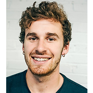 Small 14K Yellow Gold Hinged Endless Huggie Hoop Earrings, (15mm) (2.5mm Tube)