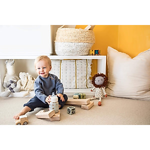 Lifefactory Stage 1 (0-3 Months) Wide Neck Silicone Nipple, 1-Pack, Clear, (LG8616)