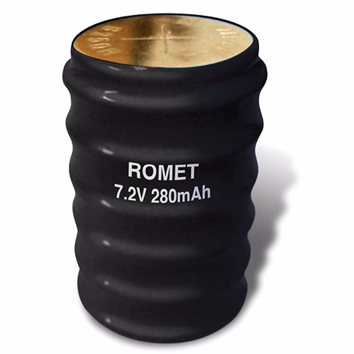 Romet 7.2 Volt 280 mAh Rechargeable Cylinder Battery - Strongest Battery Made for Either or Servox Electrolarynx - 6 Month Warranty. Compare Before You Buy!