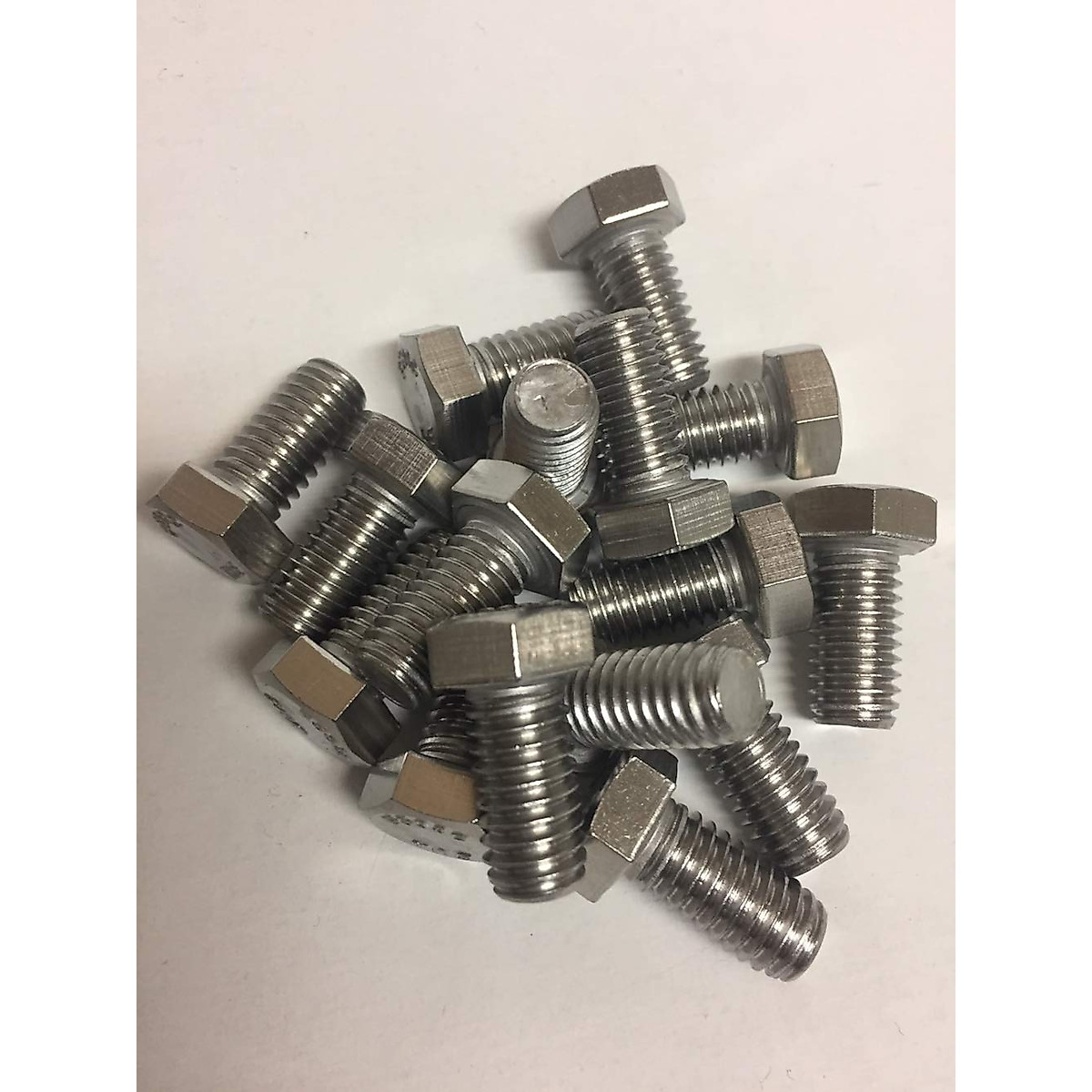 Shorpioen 50-Pack 1/4-20 x 1 1/4 Hex Cap Screw 18-8 Stainless Steel BC-1420CH188