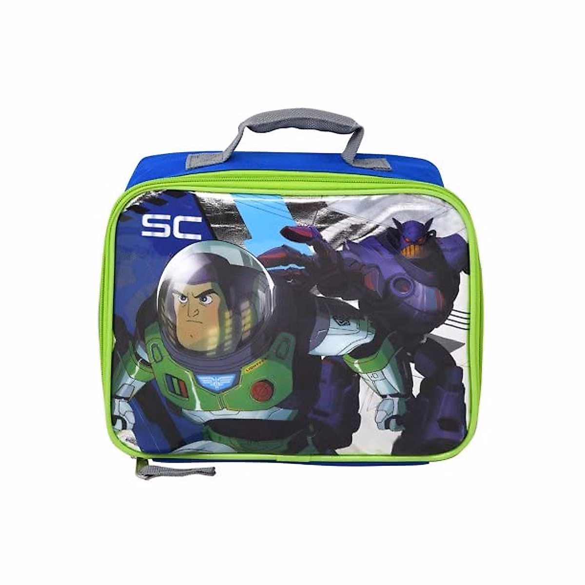 BUDDY N BUDDIES Buzz Lightyear Rectangle Lunch Bag, Reusable Cute Lunch Box, School Lunch Container for Teen Boys Girls